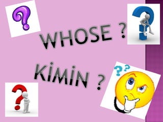 Possessive pronouns | PPT