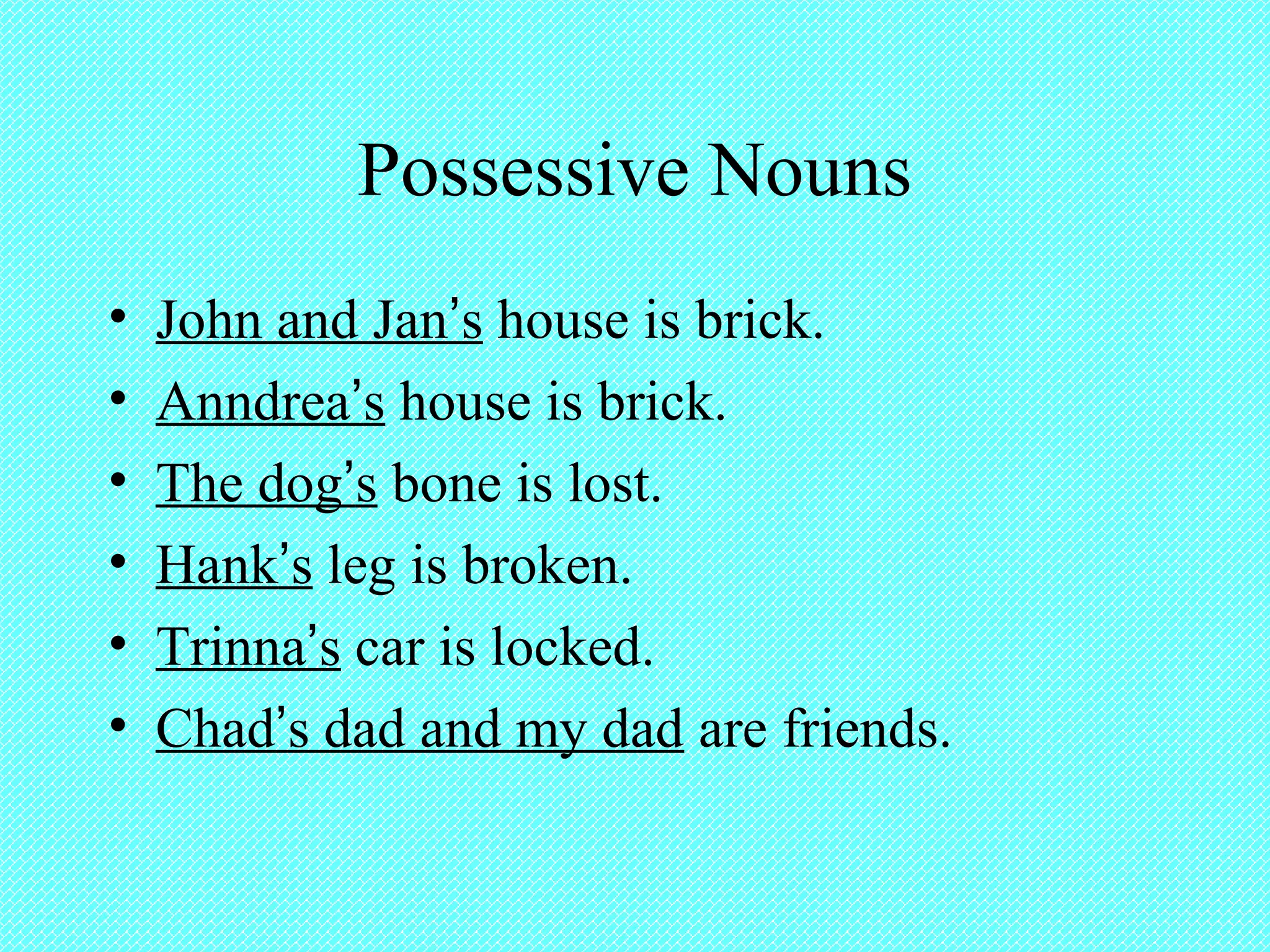 Possessive pronouns | PPT