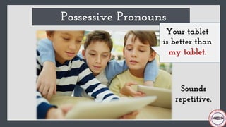 Possessive pronouns - English Language | PDF
