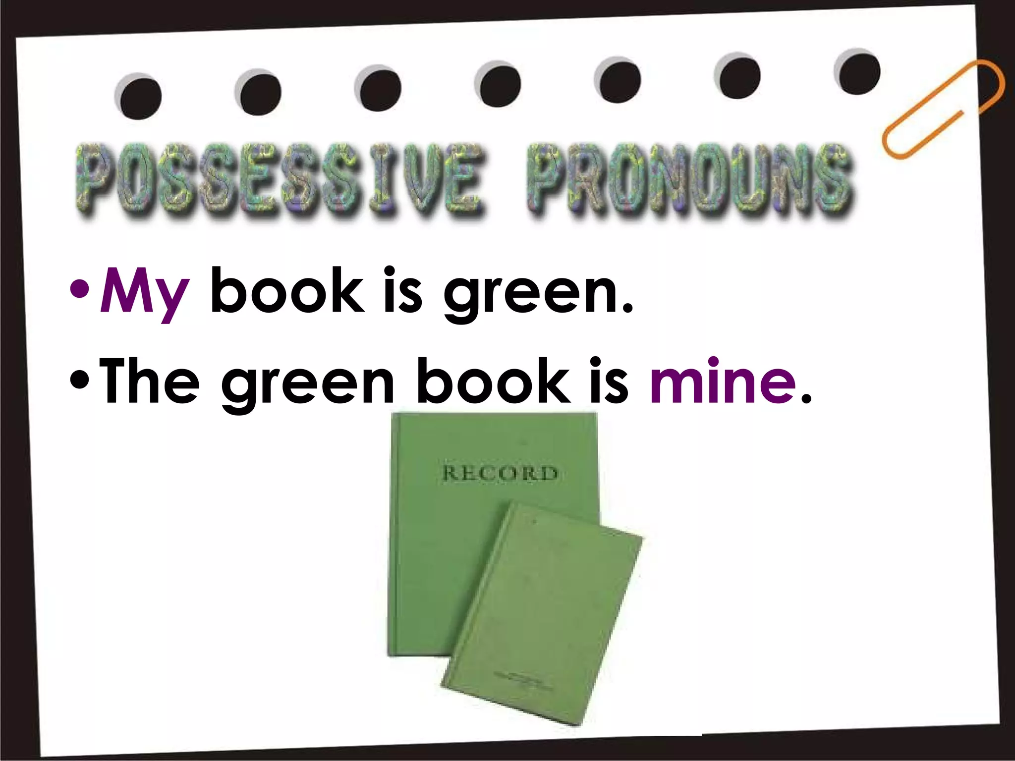 Contractions With Pronouns | PPT