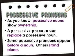 Contractions With Pronouns | PPT