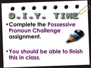 Contractions With Pronouns | PPT