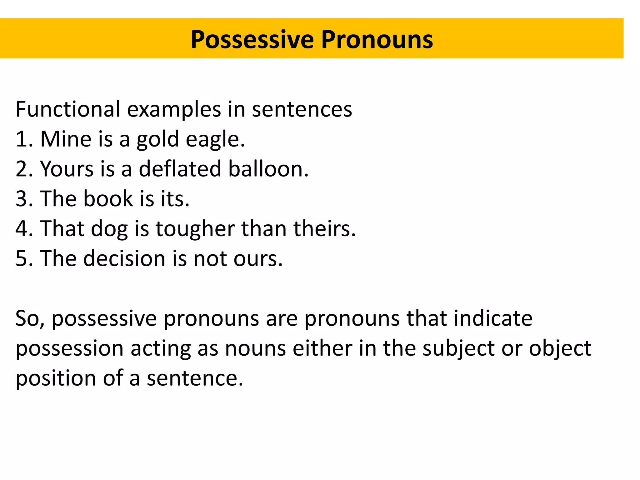 Possessive Pronouns vs Possessive determiners-WPS Office.pptx