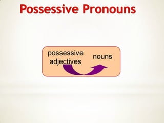 Possessives | PPTX