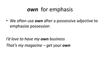 Possessive 's | PPTX