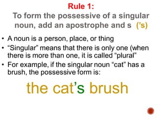 Possessives noun.pdf