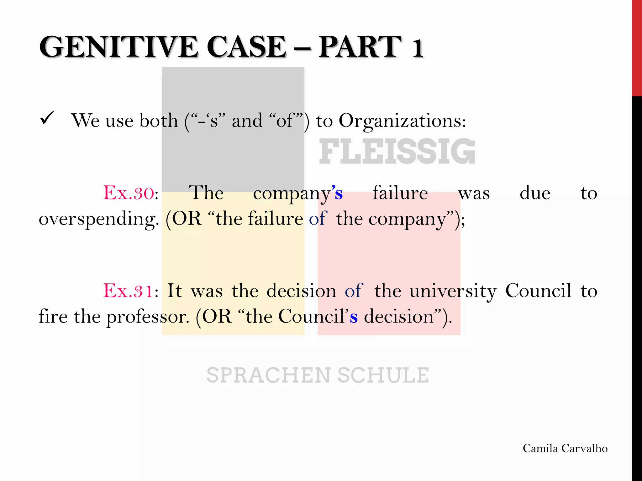Possessive structures - Part 1 | PPT
