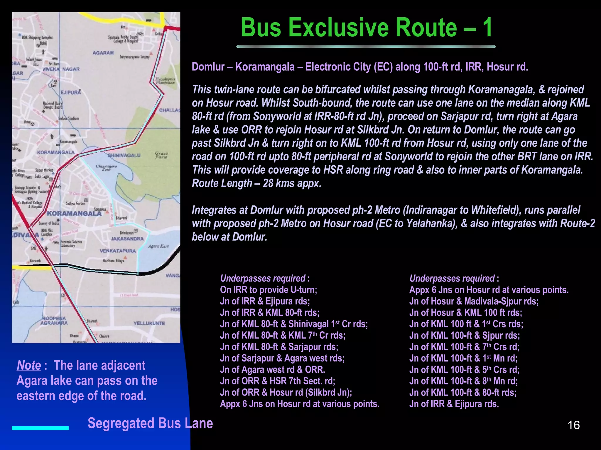 Possibilities for Bus Lane System | PPS | Rail Travel | Travel Type