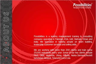 Possibilities presentation | PPT