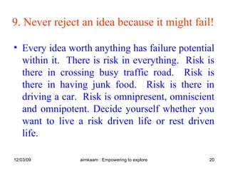 Possibility Thinking | PPS