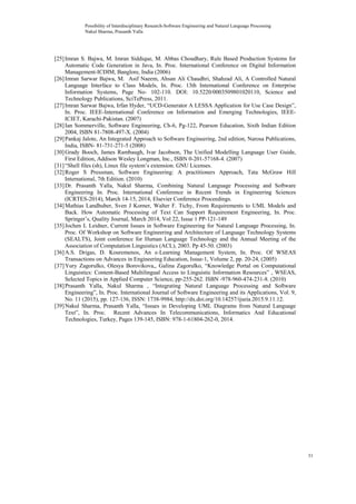 Possibility of interdisciplinary research software engineering andnatural language processing ...