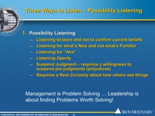 Possibility Thinking - Darden Concepts | PPT