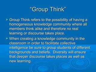 Possible collective intelligence roadblocks and ways to overcome | PPT