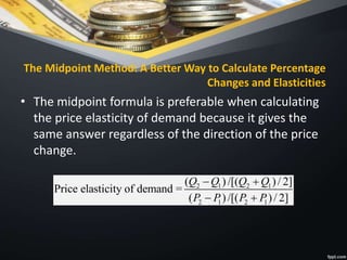 Possible elasticities of demand | PPT