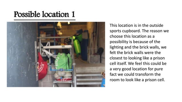 Possible locations | PPTX