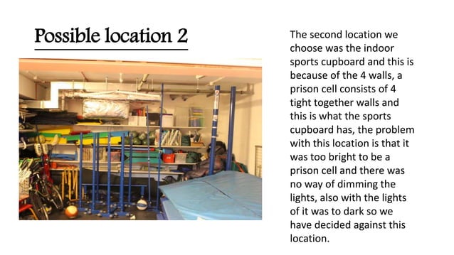 Possible locations | PPTX