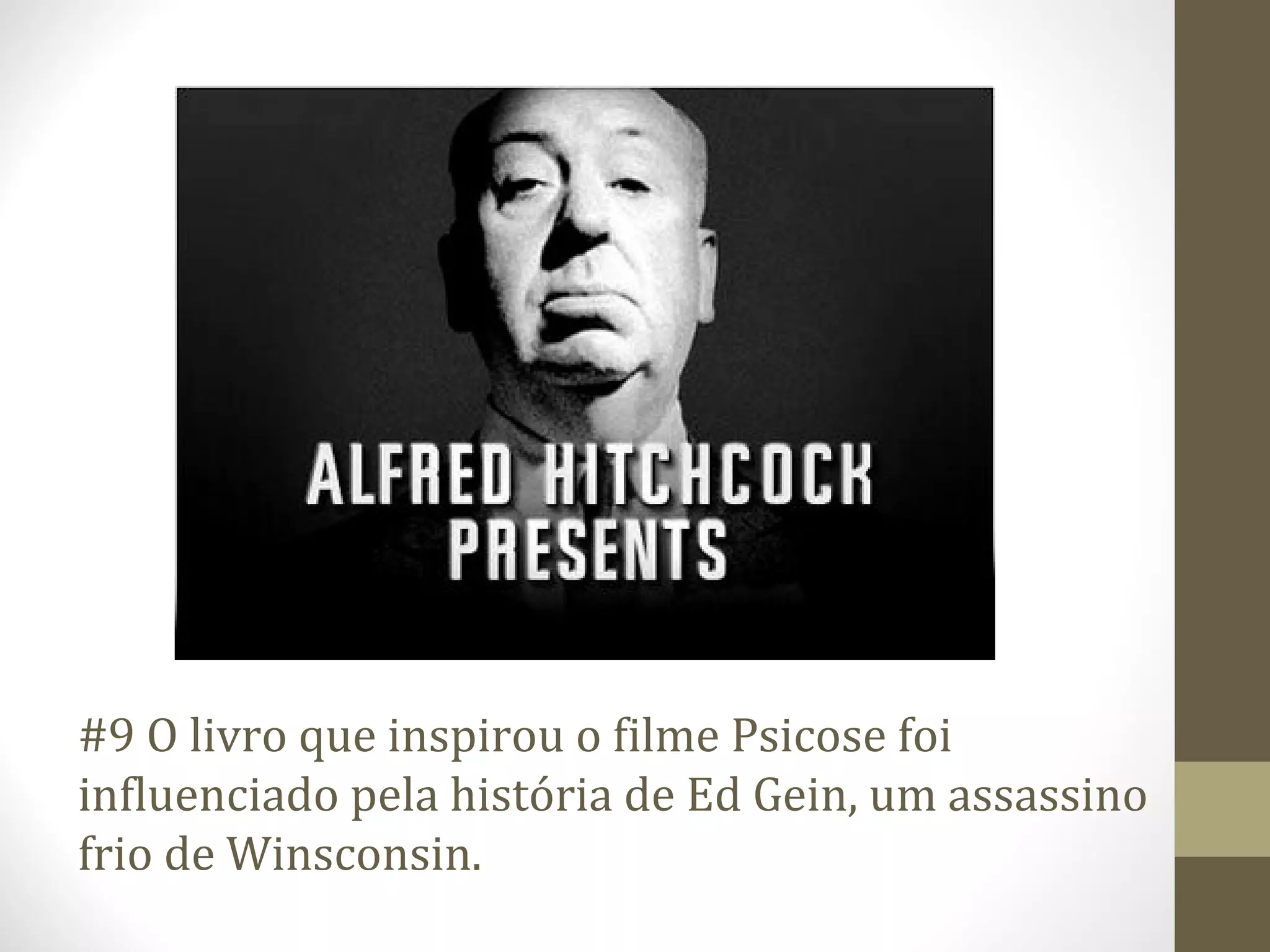 Curiosidades sobre o filme Psicose | PPT