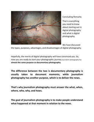 What is Digital Photography | PDF