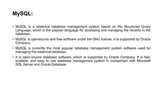 DATABASE Mnagement System for computer science | PPT
