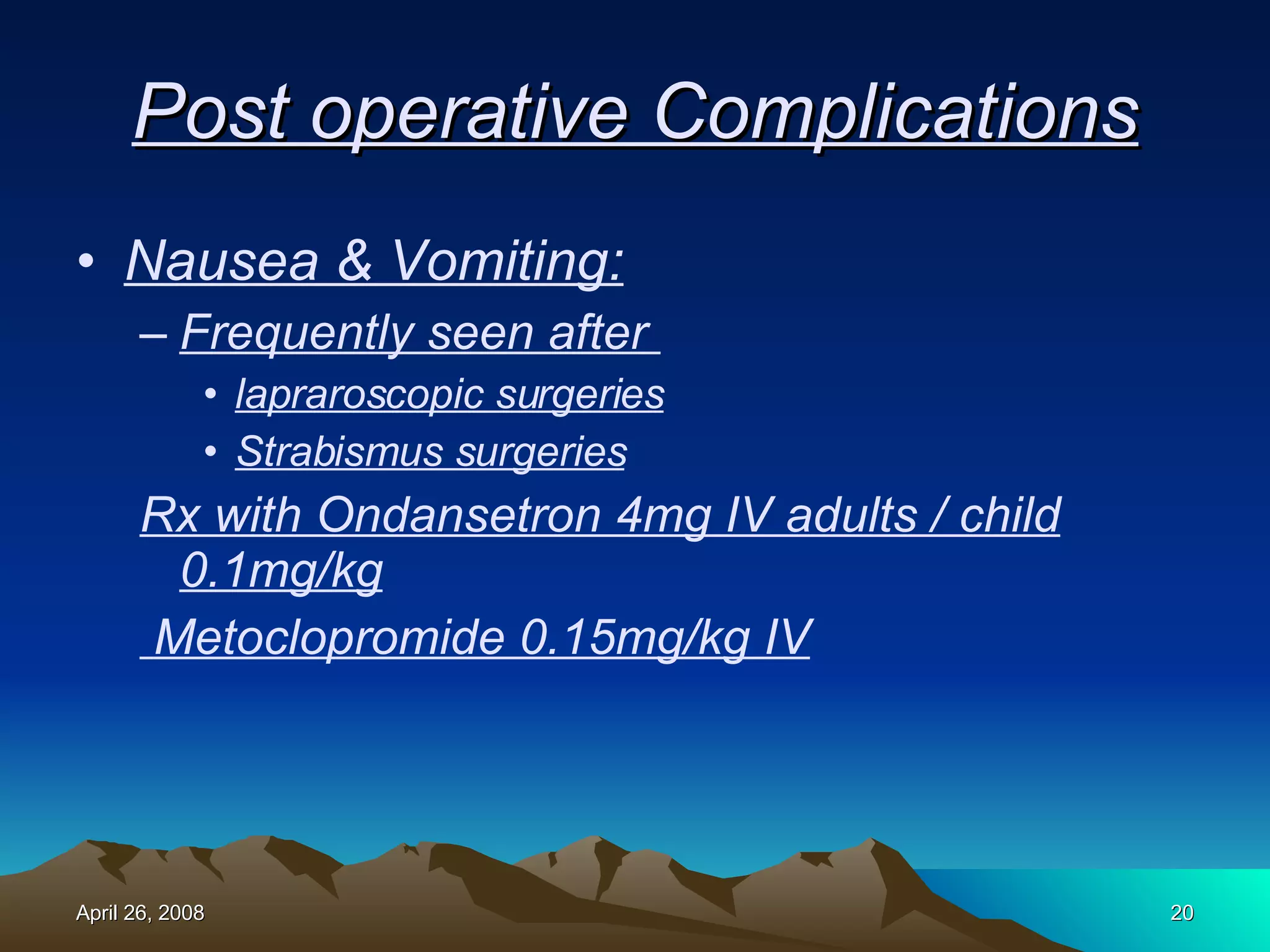 Post Anesthesia Care Unit | PPT