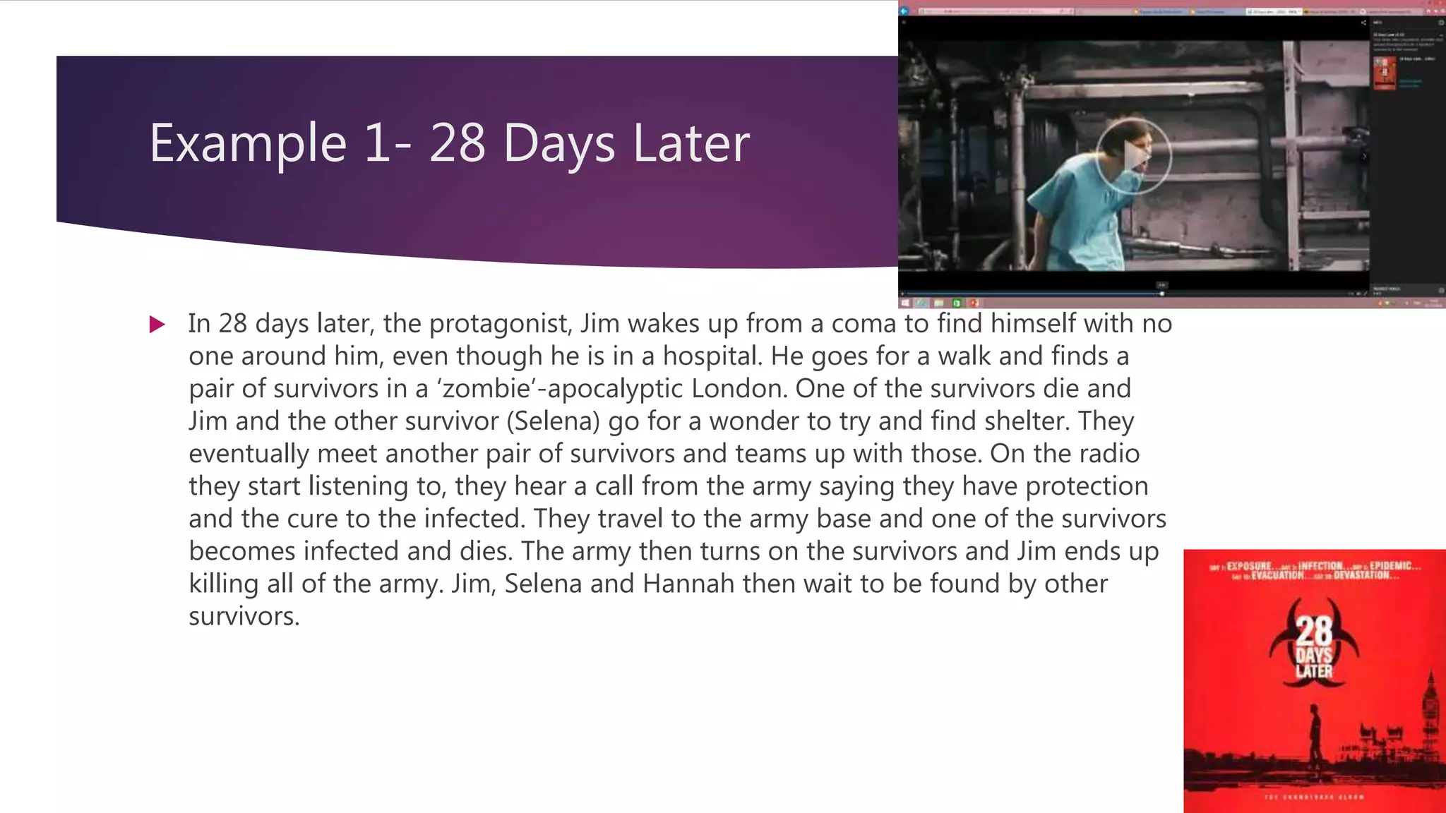 Post apocalyptic storyline- power point | PPTX