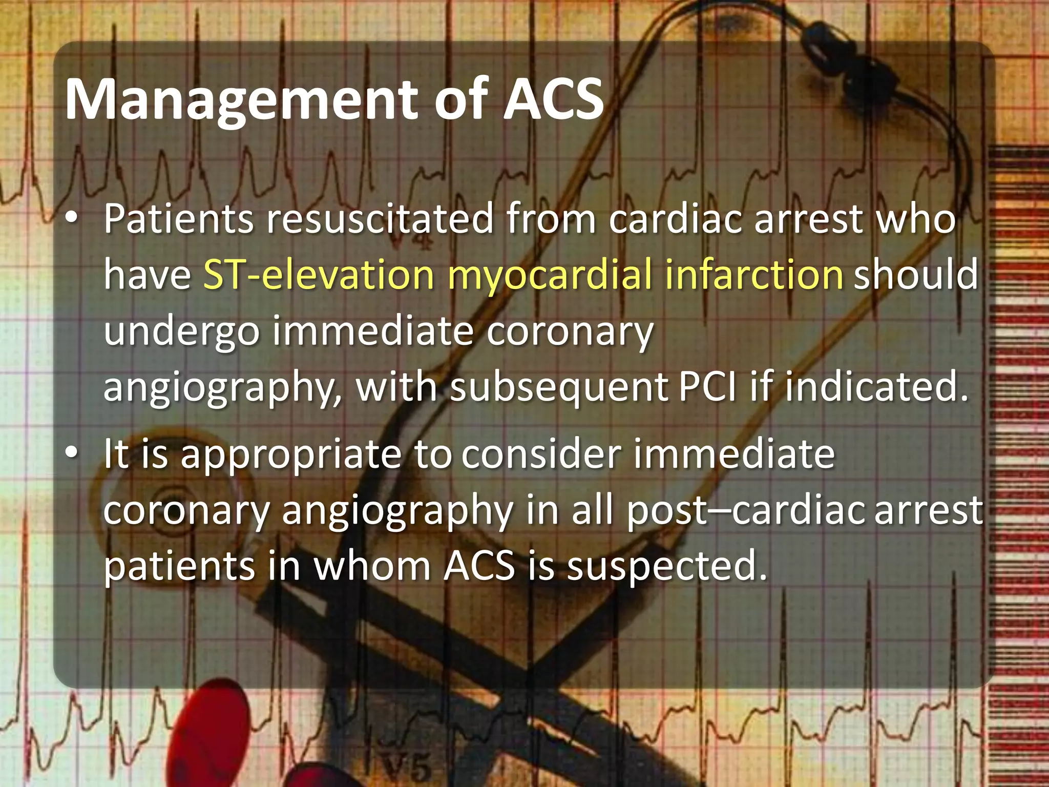 Post Cardiac Arrest Syndrome | PPTX
