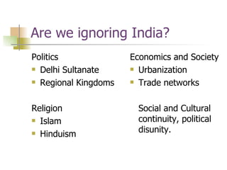 Post Classical India And China | PPT
