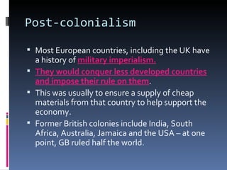 Post colonialism | PPT