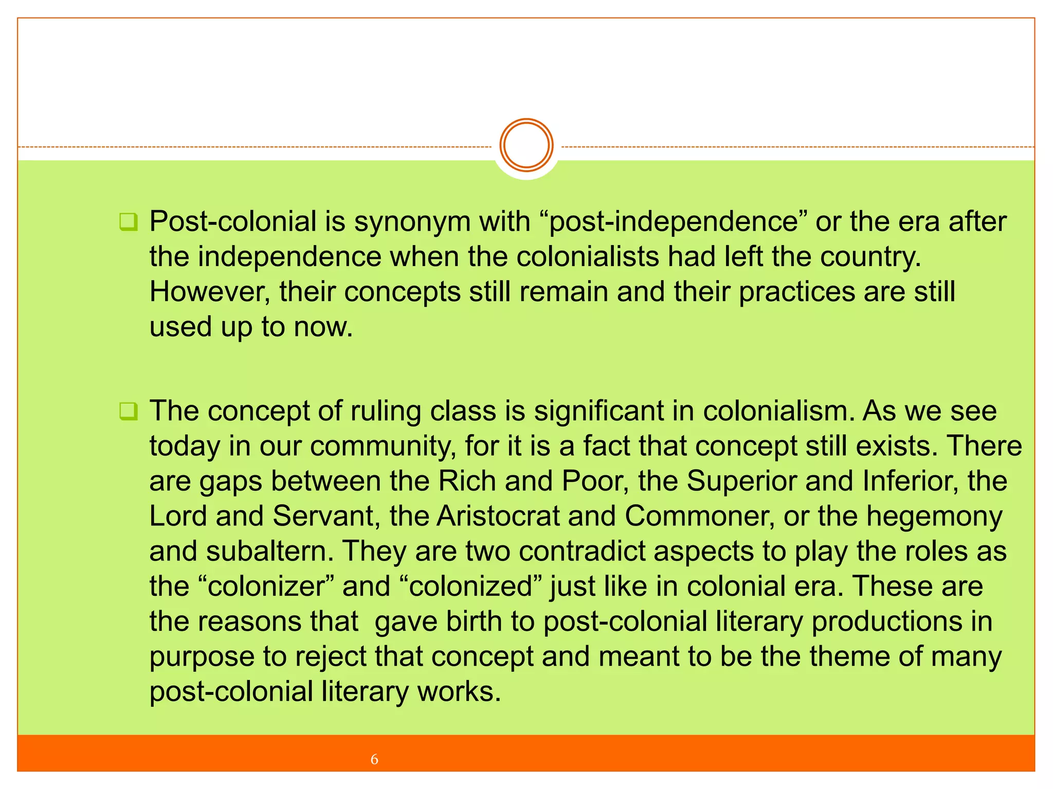 Post colonialism-131114084001-phpapp02 | PPTX