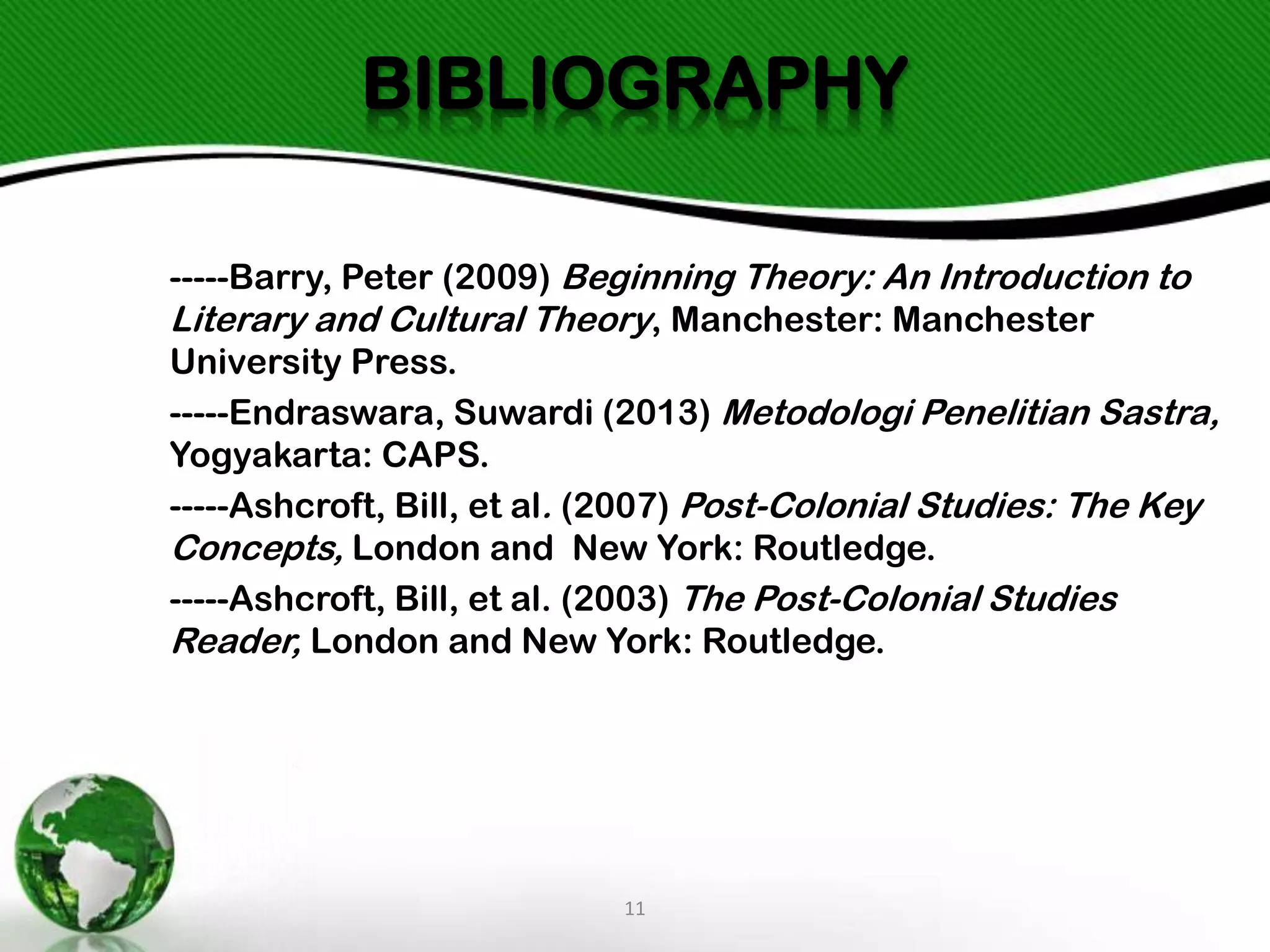 Post colonialism | PPTX