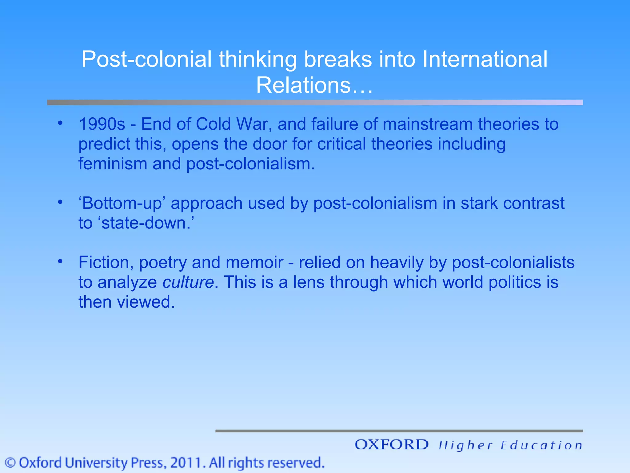 Post-colonialism | PPT