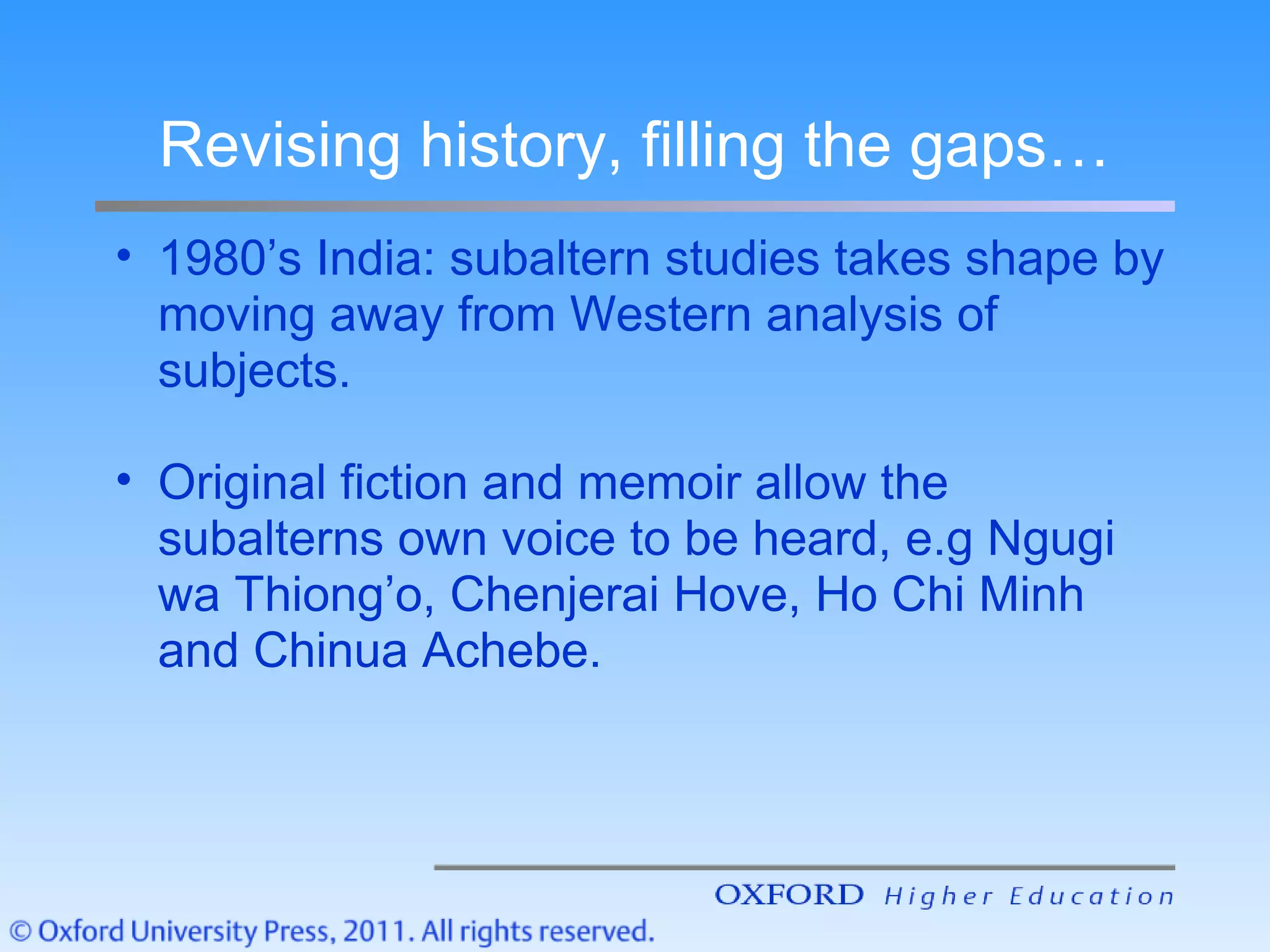 Post-colonialism | PPT