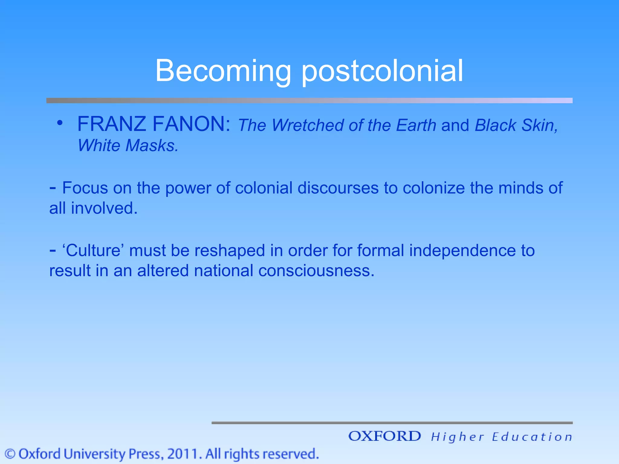 Post-colonialism | PPT