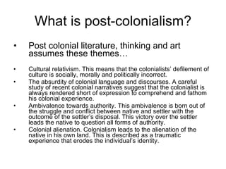 Post Colonialism Intro | PPT