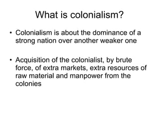 Colonialism Definition