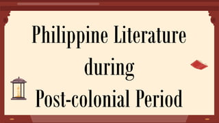 Post-colonial Period popwerpoint prsentation | PPTX