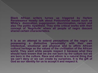 Post-colonial Poetry Analysis | PPT