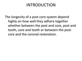 Post core systems | PPTX