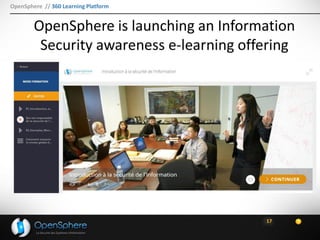 Cyber security conference 2016 - OpenSphere Overview | PPT