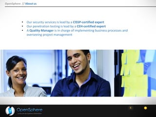 Cyber security conference 2016 - OpenSphere Overview | PPT