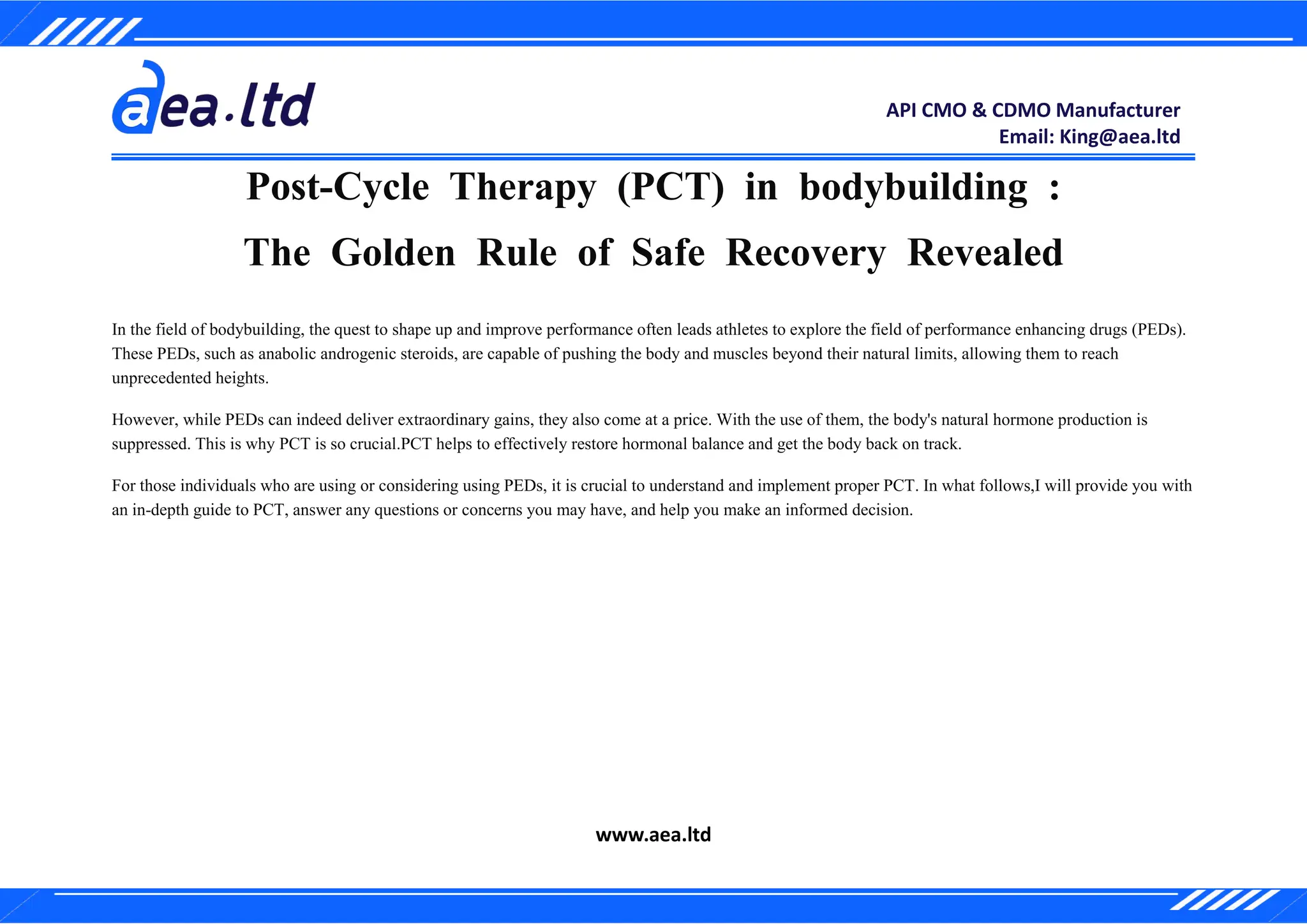 Post-Cycle Therapy (PCT) in bodybuilding docx.pdf