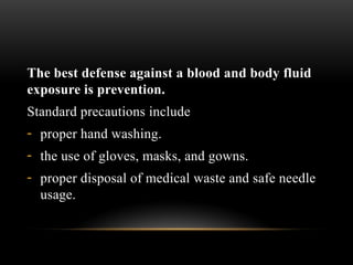 body fluid, post exposure prophylaxis.pptx