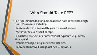 Post-Exposure Prophylaxis (PEP) .pptx