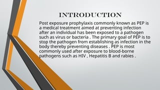 Post-Exposure Prophylaxis (PEP) .pptx