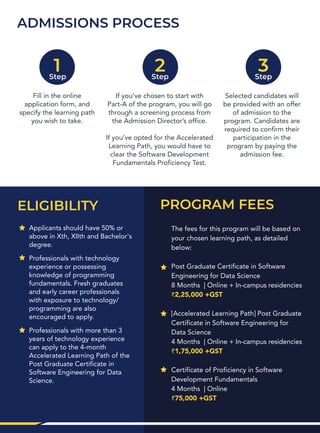 Post Graduate Certificate in Software Engineering for Data Science | PDF