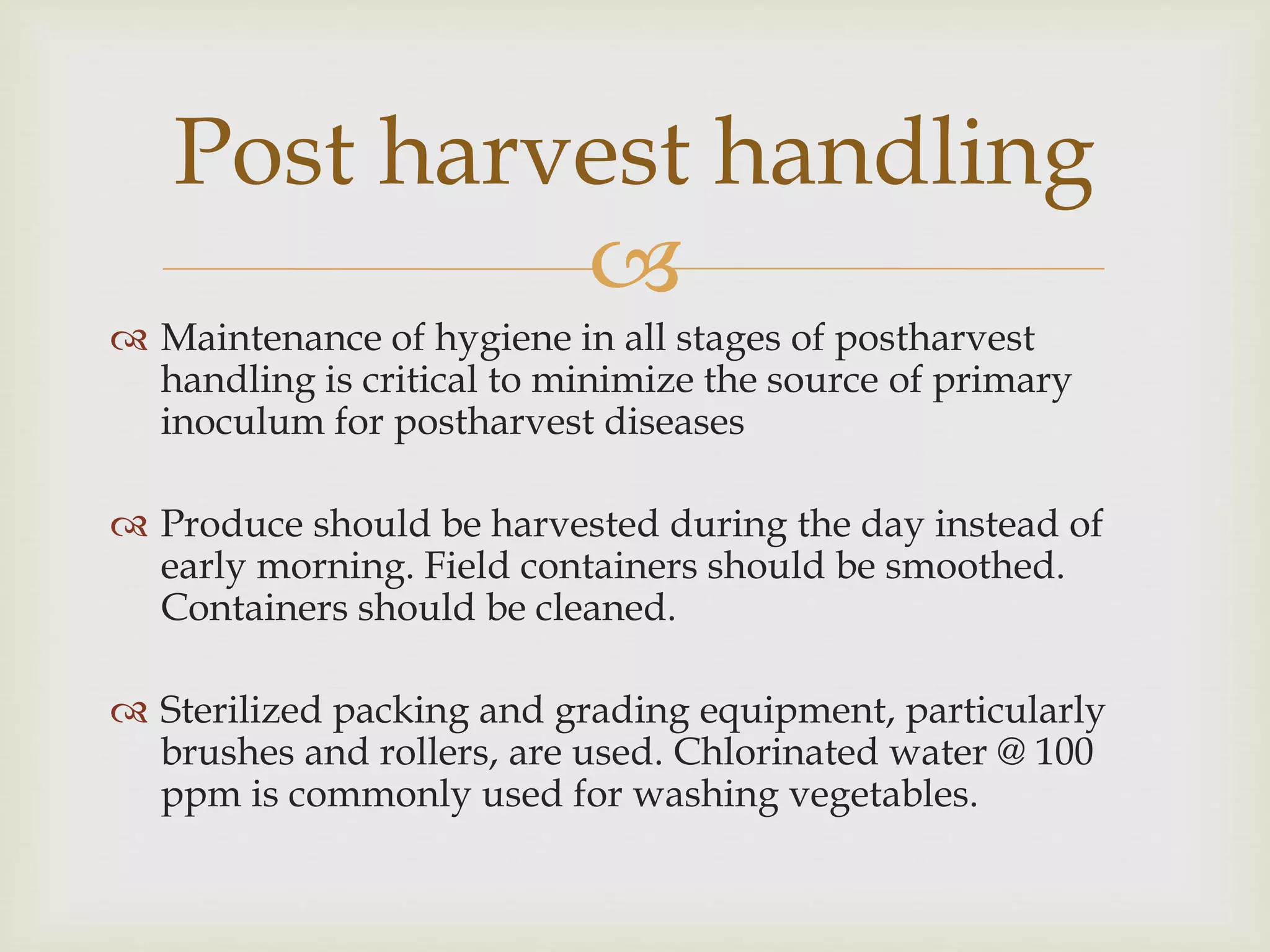 Post-Harvest Pathology and Physiological disorders in fruits completed ...