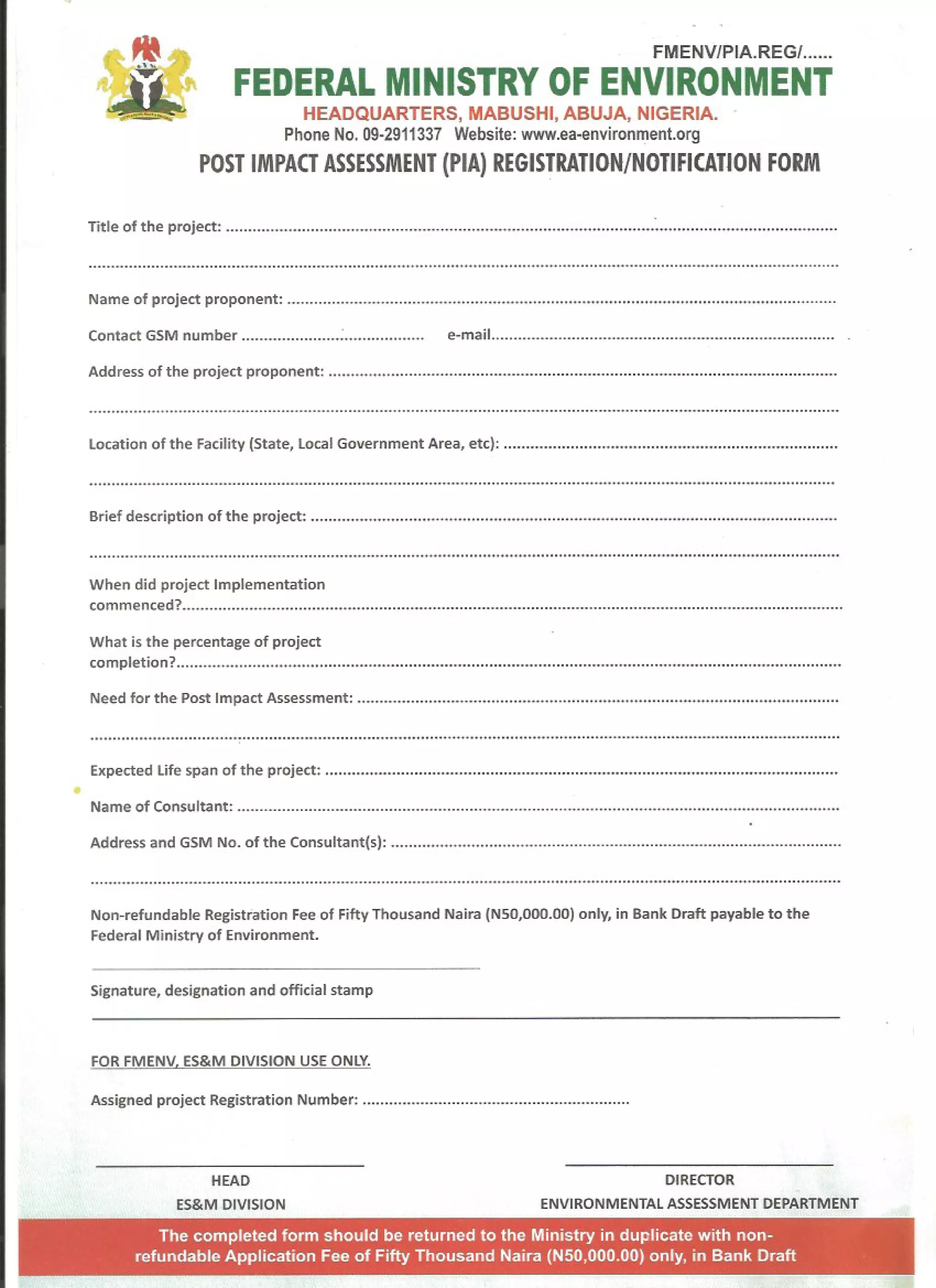Post impact-assessment-registration-form | PDF