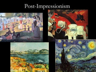 Post Impressionism Vs Impressionism