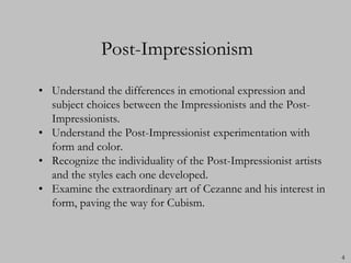 Post-Impressionism and Symbolism | PPT