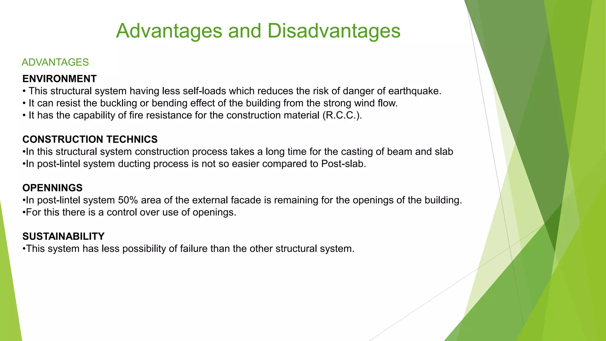 Post lintel structure | PPTX